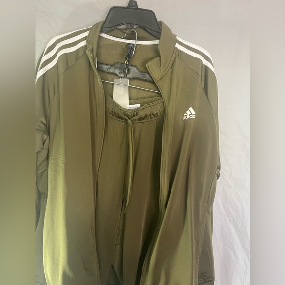 adidas | Pants & Jumpsuits | New Women Olive Green Adidas Track Suit ...